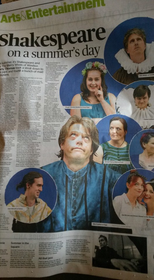 Summer Shakespeare 2016